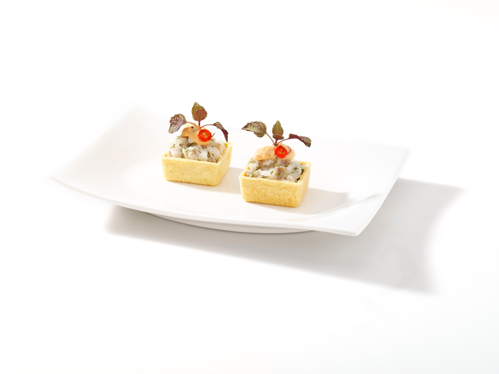 42mm Square Savoury Tartlet Shell (PBSQ42)